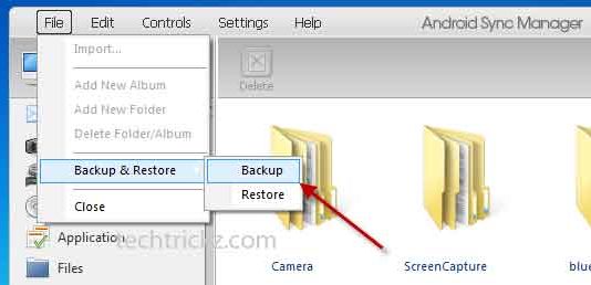 Android Sync Manager WiFi: Backup and Sync Data between Android Device ...