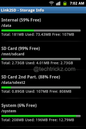 Extend Internal Storage Memory of Android Phone by Utilizing a Portion ...