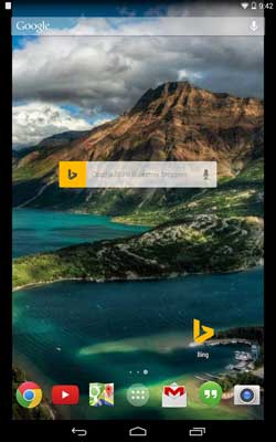 Bing For Android Lets You Set Bing Daily Image As Your Phone Wallpaper