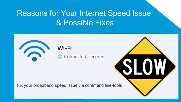 How to Identify Reasons for Your Broadband Speed Issue and Fix it ...