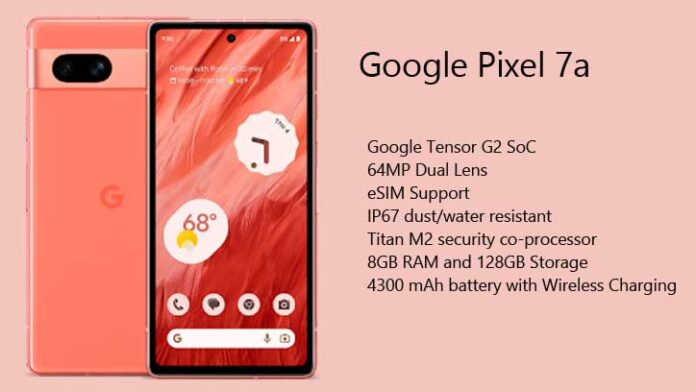 Google Pixel 7a: Specs, Features, Price and Wallpapers Download ...