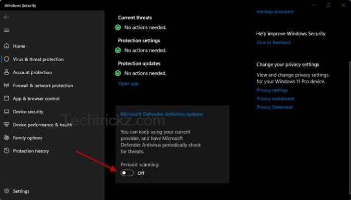 How to Turn On Microsoft Defender Antivirus Periodic Scanning on ...