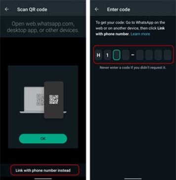 How to Login to WhatsApp Web Without Scanning the QR Code - Techtrickz