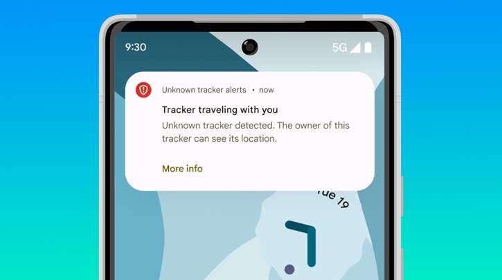 How to Turn On/Off Unknown Tracker Alert on Android - Techtrickz