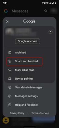 How to Open Spam Folder and Check Messages in Google Messages - Techtrickz