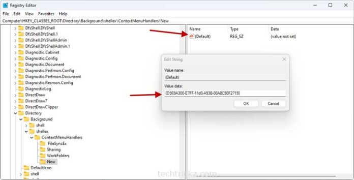 Fix the New/Folder Option Missing in the Right-Click Menu on Windows 11 - Techtrickz