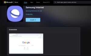 Download Samsung Internet Browser for Windows 10 and 11 - Techtrickz