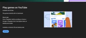 How to Enable Playables and Play Fun Games on YouTube - Techtrickz