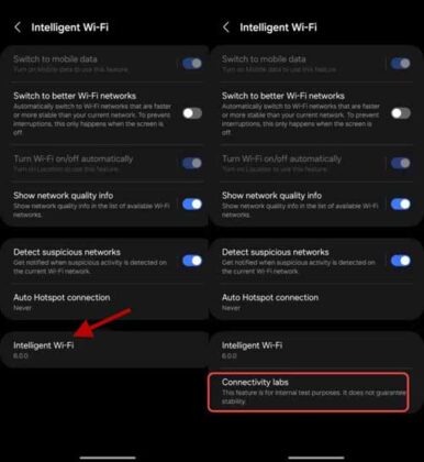 How to Enable and Use Connectivity Labs on Samsung Galaxy Phones ...