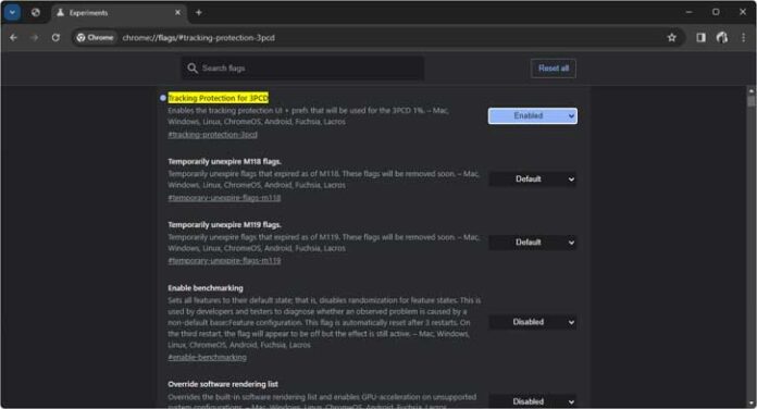Enable Advanced Tracking Protection in Google Chrome to Block all Third ...