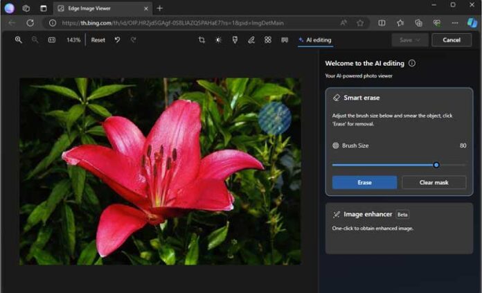 AI Image Editor in Microsoft Edge Browser - How to Enable and Use It ...