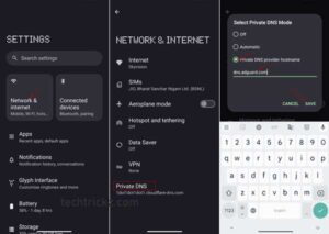 How to Block Ads on Android Phone Using Private DNS in 2024 - Techtrickz