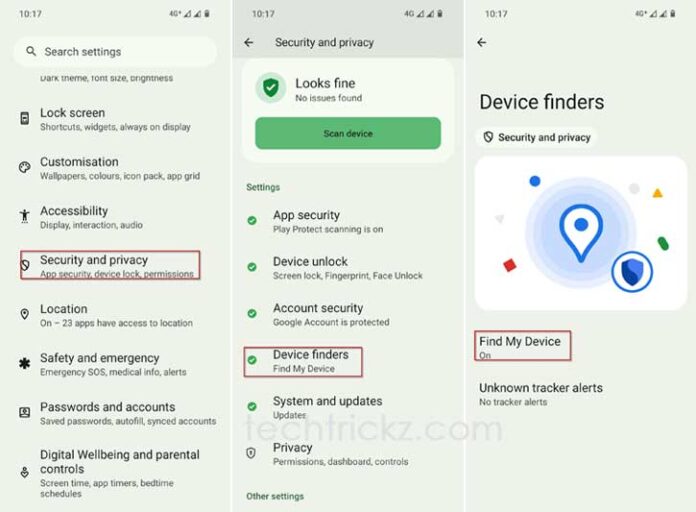 What is Offline Find My Device and How to Enable/Disable it on Your Android Phone - Techtrickz