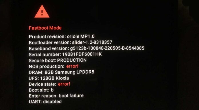 Android Phone Stuck in Fastboot Mode with Boot Failure Error (How to ...