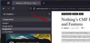 Firefox Supports AI Chatbots: How to Enable and Use it - Techtrickz