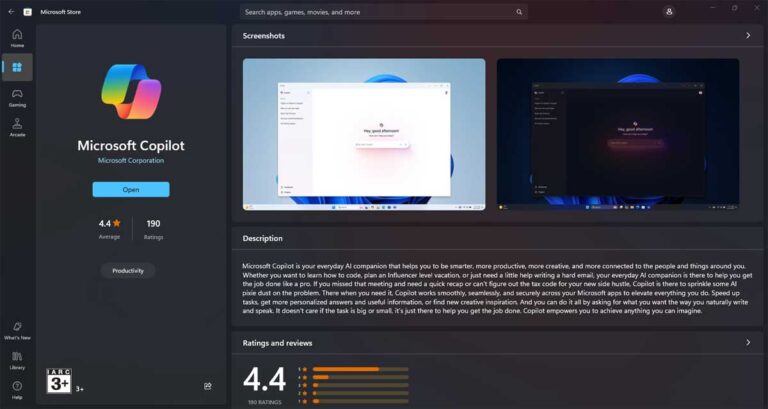 Download Copilot App for Windows 11 and 10 From Microsoft Store ...
