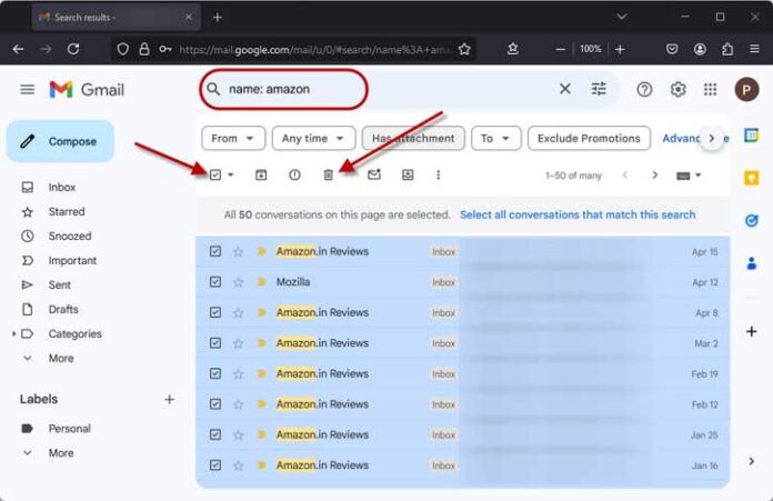 How to Quickly Remove All Emails From a Particular Sender in Gmail ...