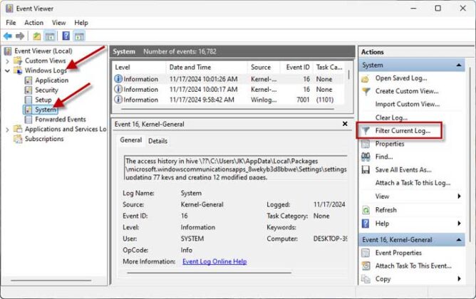 How to View Startup and Shutdown History of Your Windows 11 PC - Techtrickz