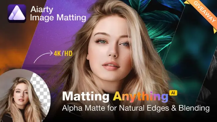 [U] Get a Free License for Aiarty Image Matting V2.5 (AI-Powered Background Removal Tool ...