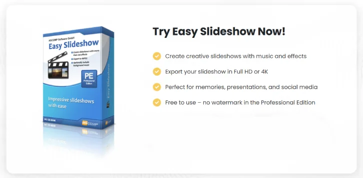 ASCOMP Easy Slideshow Maker: Get the Full Version for Free - Techtrickz